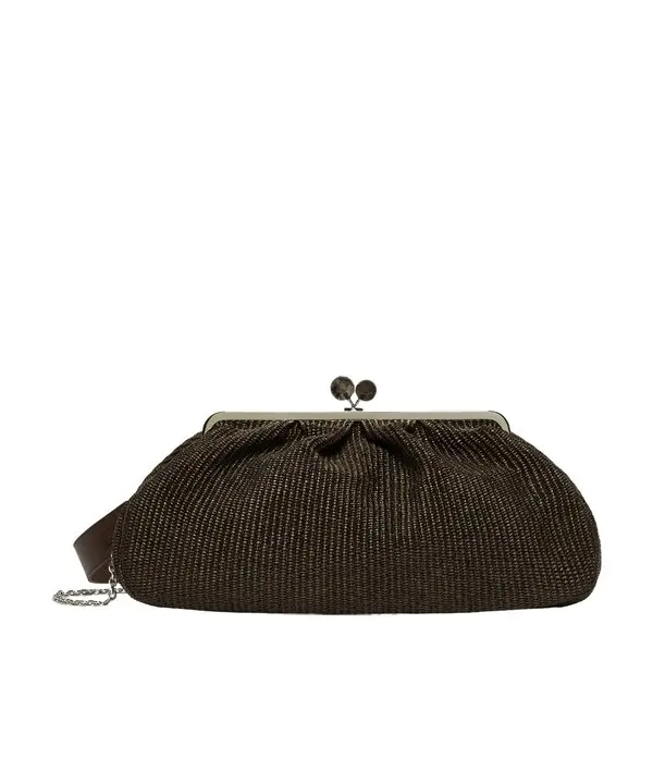 Max Mara Pasticcino Large Shoulder Bag - Dark Brown
