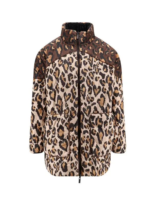 Farm Rio Floral Embroidered Reversible Zip Jacket