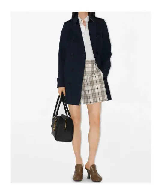 Burberry Short Kensington Heritage Trench Coat