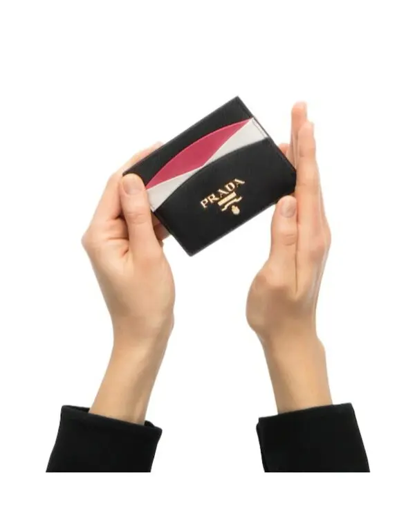 Prada Saffiano Leather Card Holder