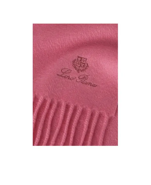 Loro Piana Logo Cashmere Scarf
