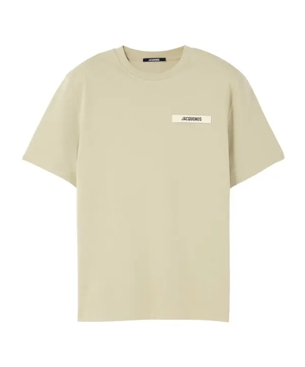 Jacquemus Gros Grain Logo-patch T-shirt