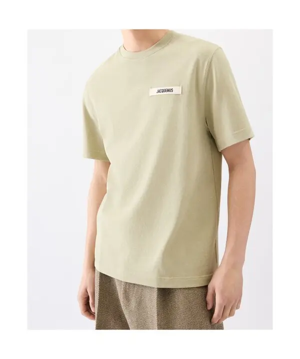 Jacquemus Gros Grain Logo-patch T-shirt