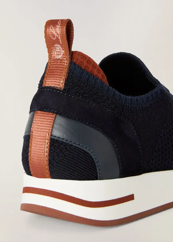 Loro Piana 360 Lp Slip-on Knit Wool Sneakers
