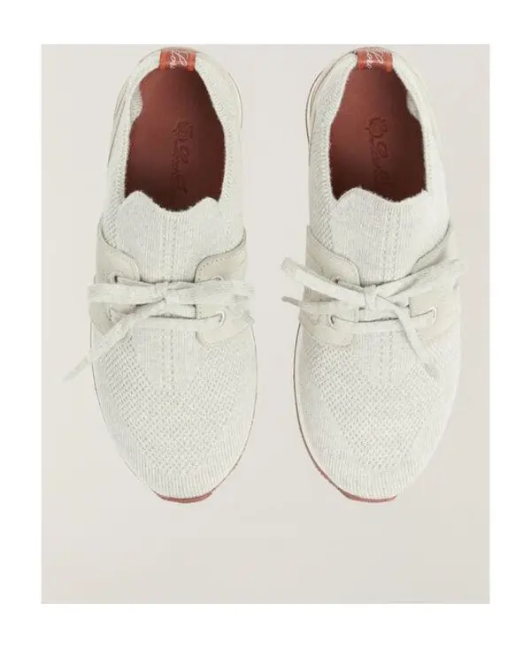 Loro Piana 360 Lp Flexy Walk Flat Low-cut Wool Casual Sneakers