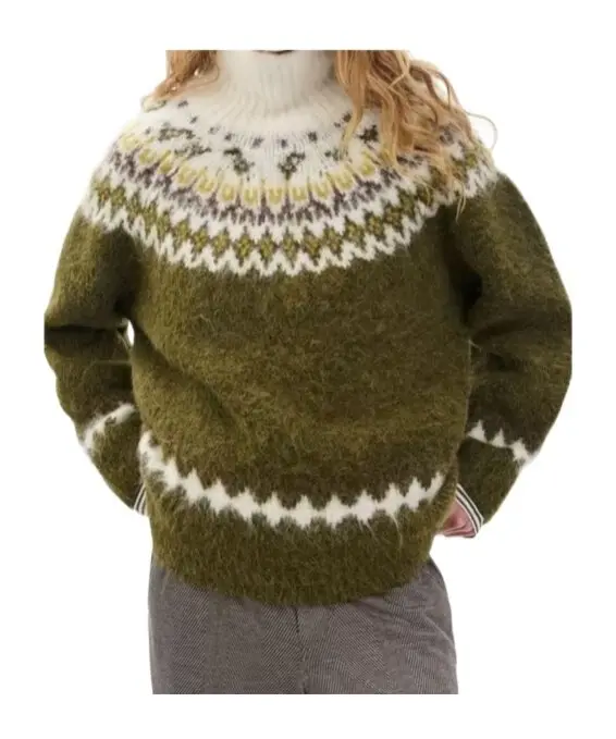 Rag & Bone Patterned Turtleneck Knitwear