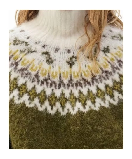 Rag & Bone Patterned Turtleneck Knitwear
