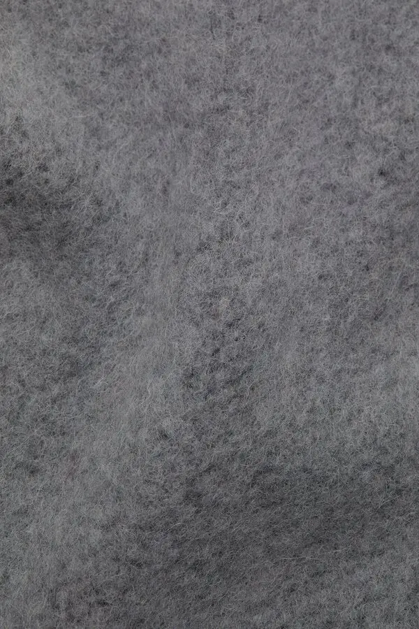 Acne Studios Logo Patch Fringed Scarf