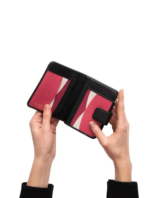 Prada Small Saffiano Leather Wallet