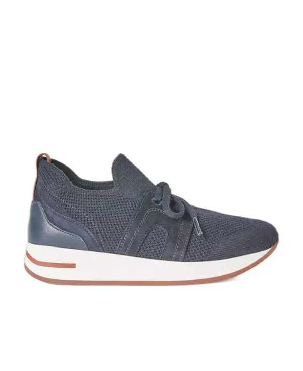 Loro Piana 360 Lp Flexy Walk Low-cut Wool Casual Sneakers - Gray