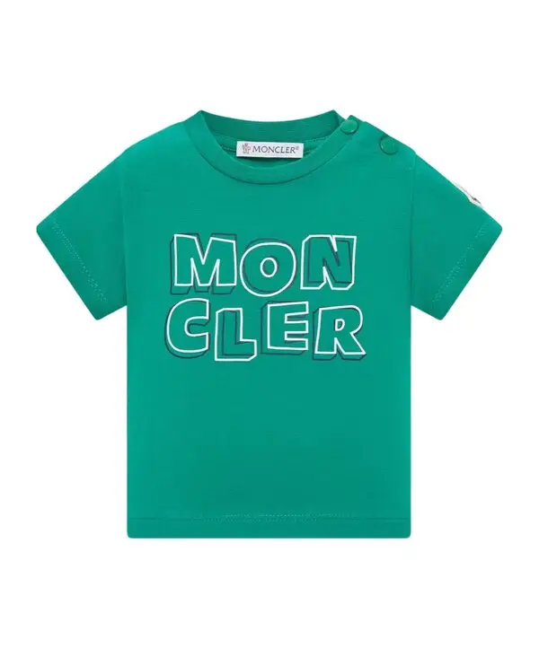 Moncler Logo Motif Cotton T-shirt