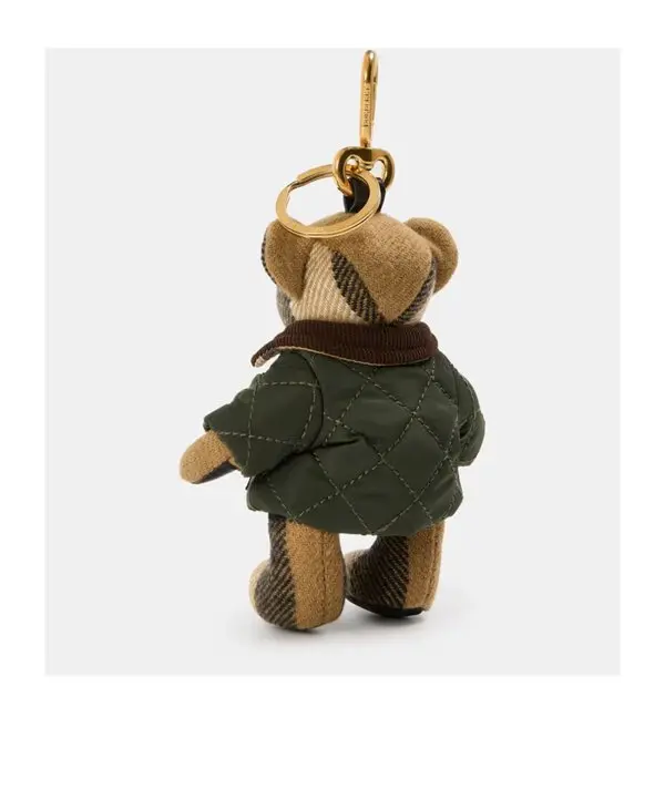 Burberry Quilted Bear Charm