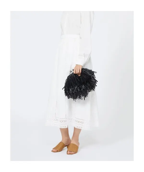 Max Mara Wkaquiete Fringed Small Pasticcino Bag