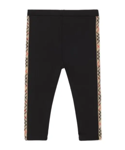 Burberry Check-trim Nylon Leggings