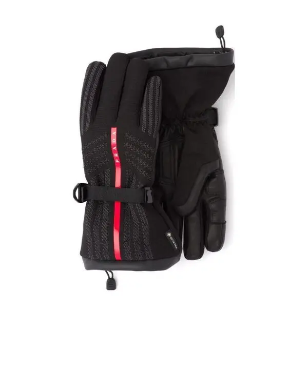 Prada Ski Gloves - Black