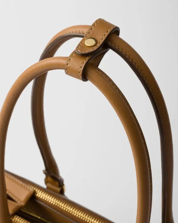 Prada Triangle-logo Shoulder Bag - Caramel Color