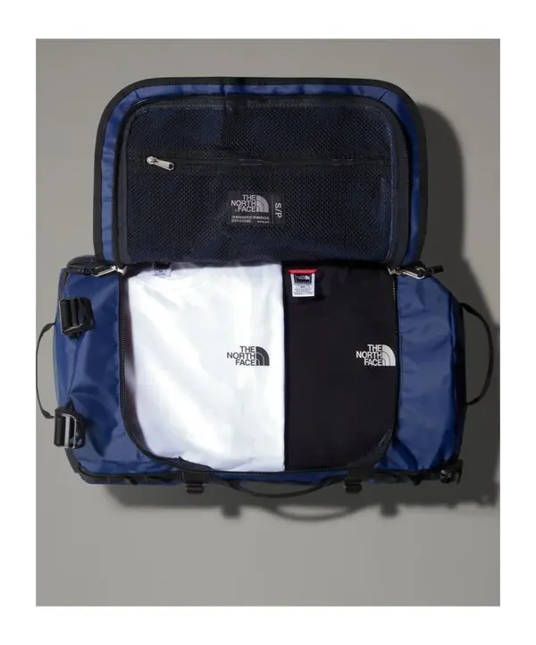 The North Face Base Camp Zipped Duffle Bag - Navy Blue