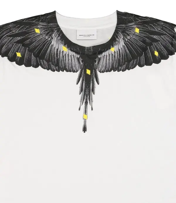 MARCELO BURLON COUNTY OF MILAN Wings-print Cotton T-shirt