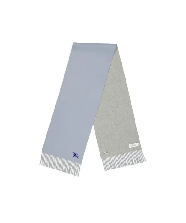 Burberry Logo Embroidered Scarf