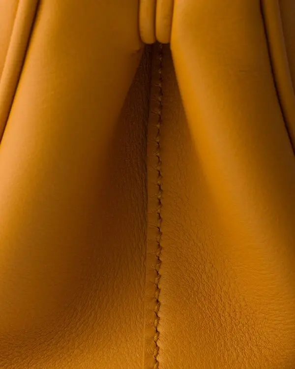 Prada Galleria Medium Leather Bag - Amber