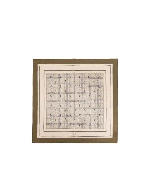 Loro Piana Graphic Printed Scarf - Nude