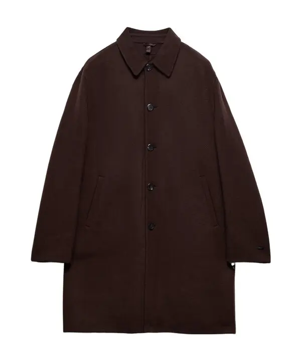 Prada Double Cashmere Overcoat