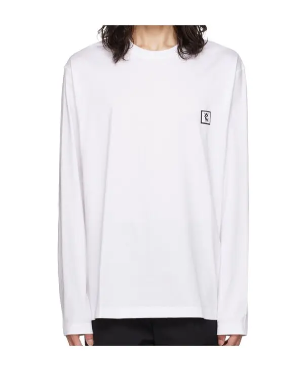 WOOYOUNGMI Embossed Long-sleeved T-shirt
