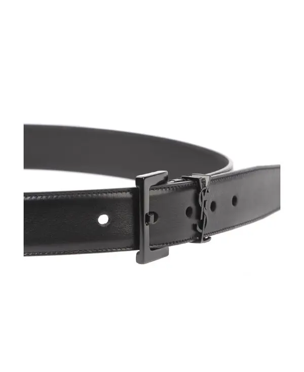 Saint Laurent Monogram Buckle Belt