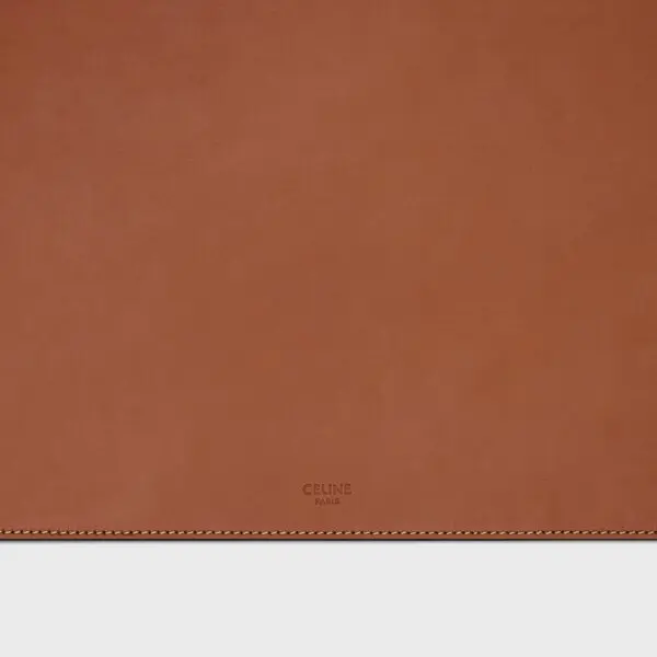 Celine Desk Pad In Natural Calfskin