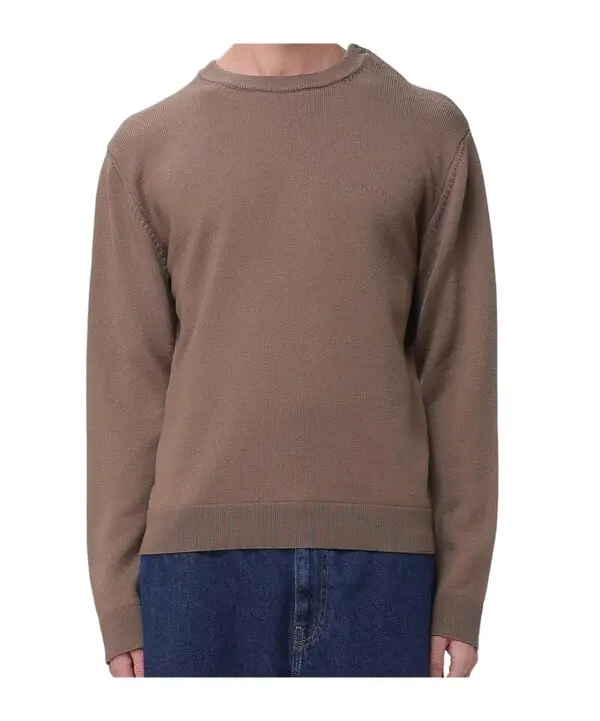 COURREGES Crew-neck Embroidered Sweatshirt