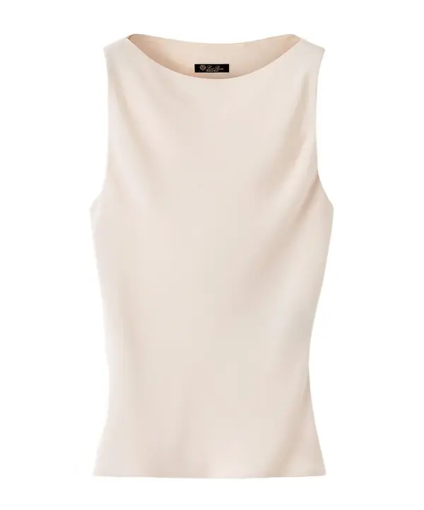 Loro Piana Mackenzie Top - Volcano Rose