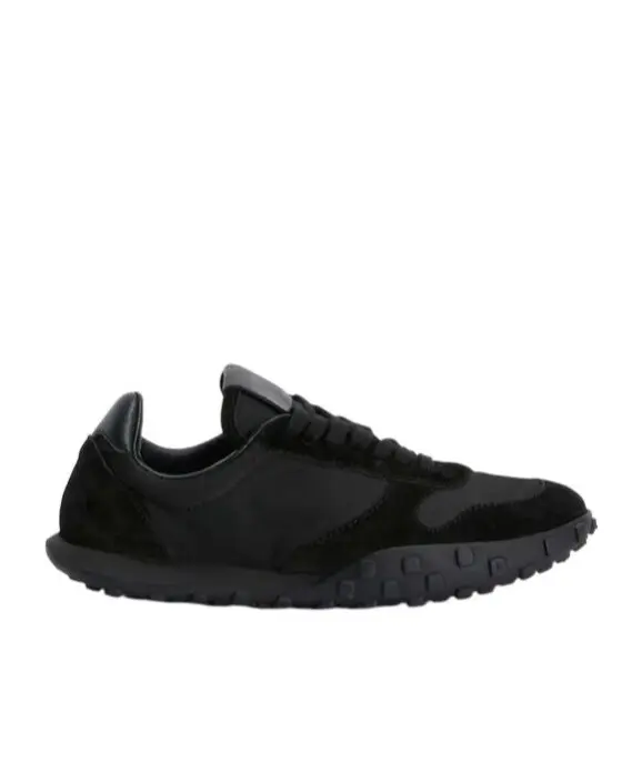 JIL SANDER Embossed Logo Low-top Sneakers - Black