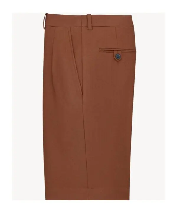 Saint Laurent Bermuda Shorts In Cashmere