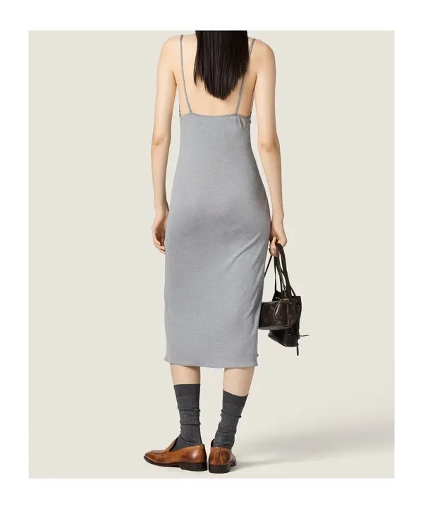 Miu Miu Silk Jersey Dress