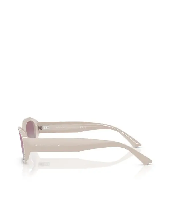 JIMMY CHOO Geometric Frame Sunglasses