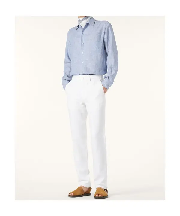 Loro Piana Tailored Linen Trousers
