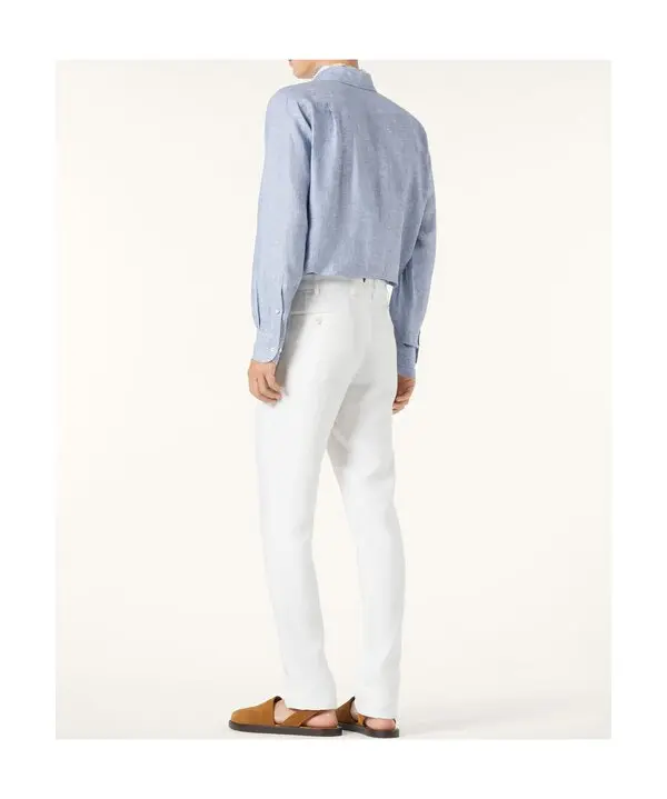 Loro Piana Tailored Linen Trousers