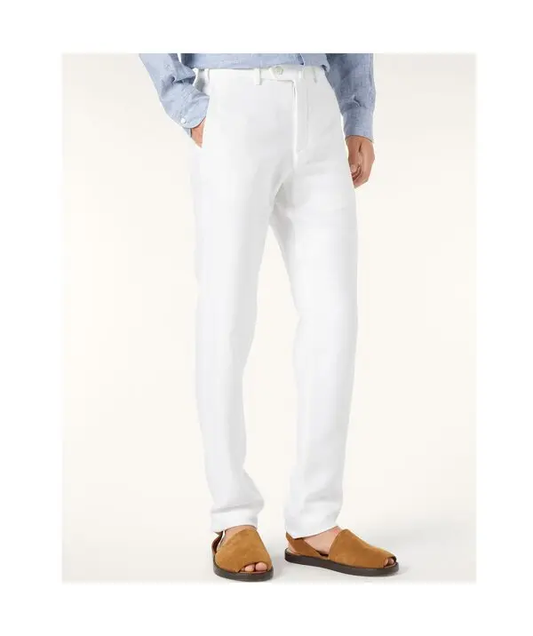 Loro Piana Tailored Linen Trousers