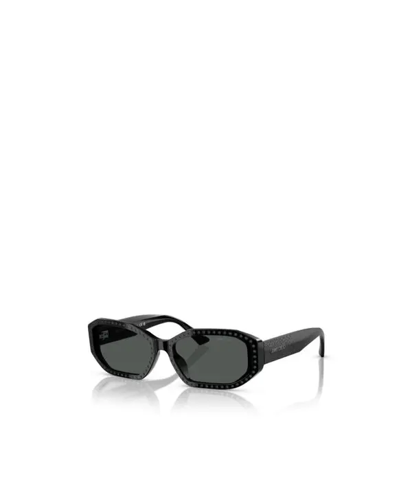 JIMMY CHOO Geometric Frame Sunglasses