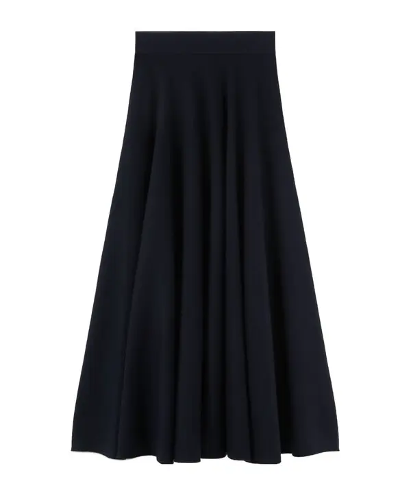 Loro Piana High-waisted Flared Skirt