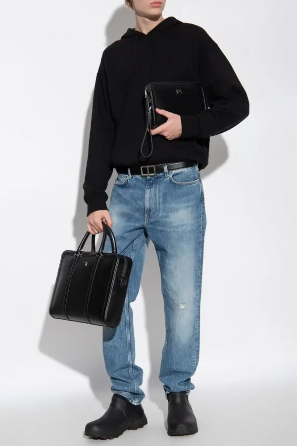 Givenchy Logo Detailed Drawstring Hoodie