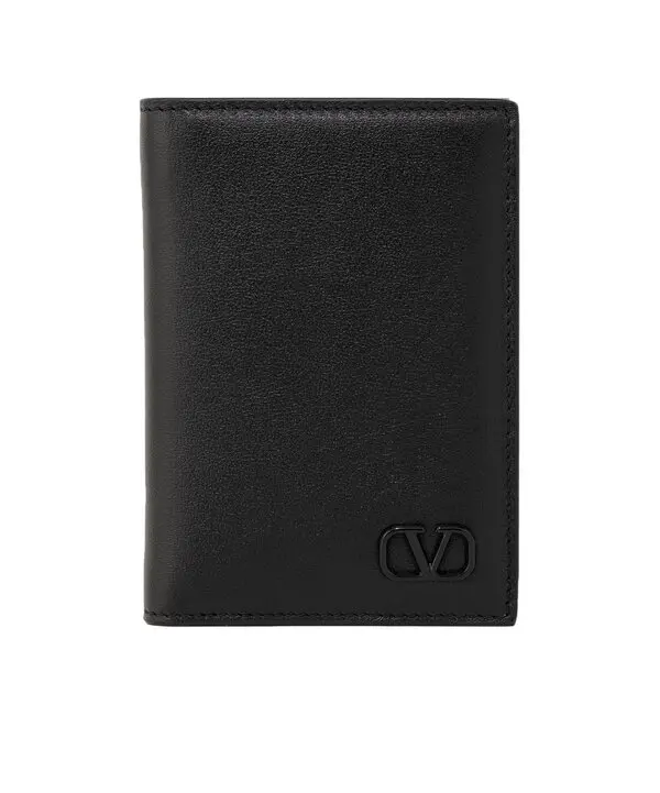 Valentino Garavani Vlogo Signature Bi-fold Card Case