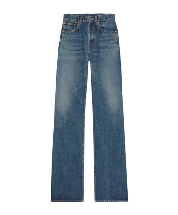 Saint Laurent Belt Loop Denim Trousers