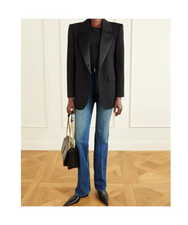 Saint Laurent Belt Loop Denim Trousers