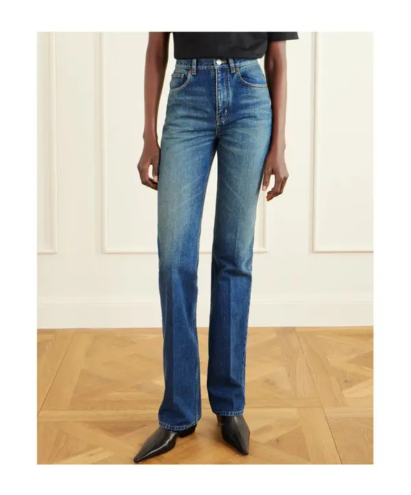 Saint Laurent Belt Loop Denim Trousers