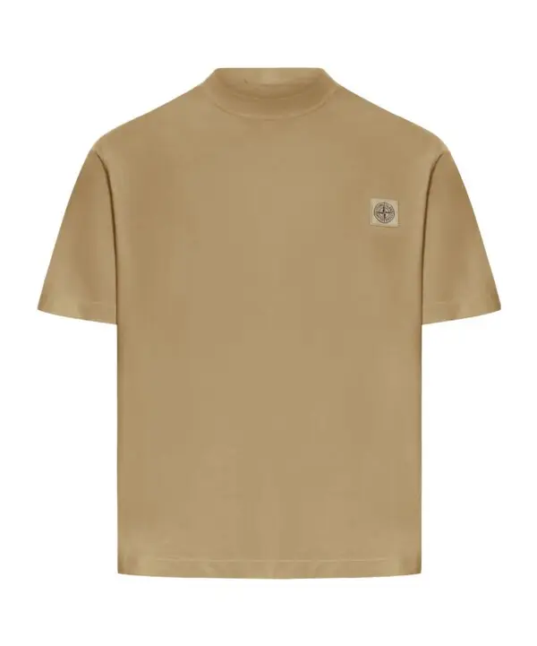 Stone Island Logo Patch Short-sleeved T-shirt