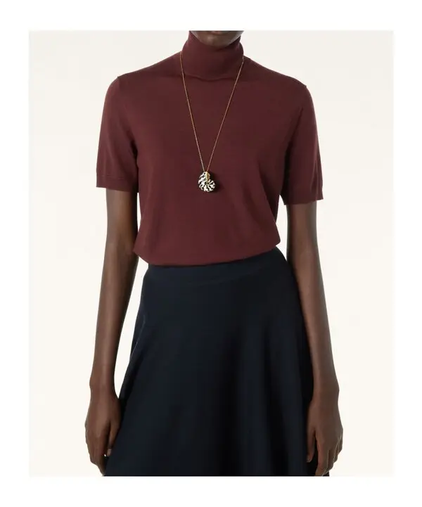 Loro Piana Short-sleeved Turtleneck Sweater