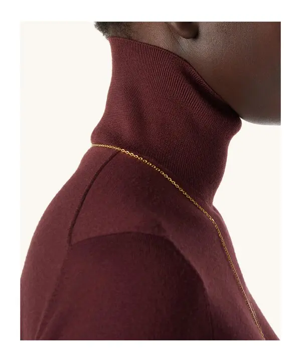 Loro Piana Short-sleeved Turtleneck Sweater