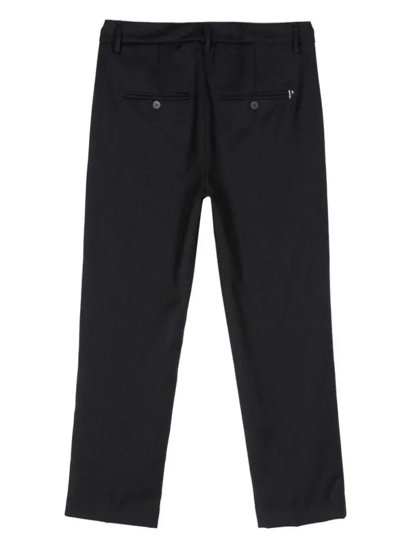 DONDUP Twill Woven Buttoned Trousers