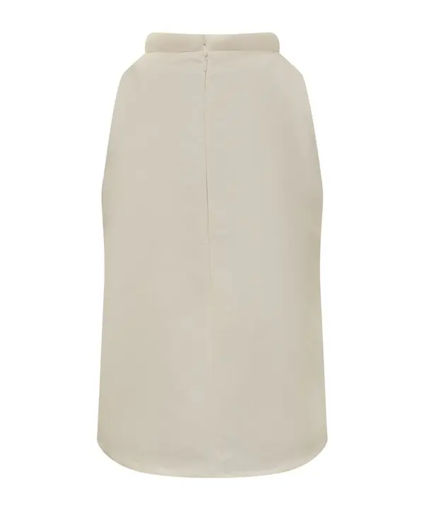 Loulou De Saison Sleeveless Top With Zipper Closure